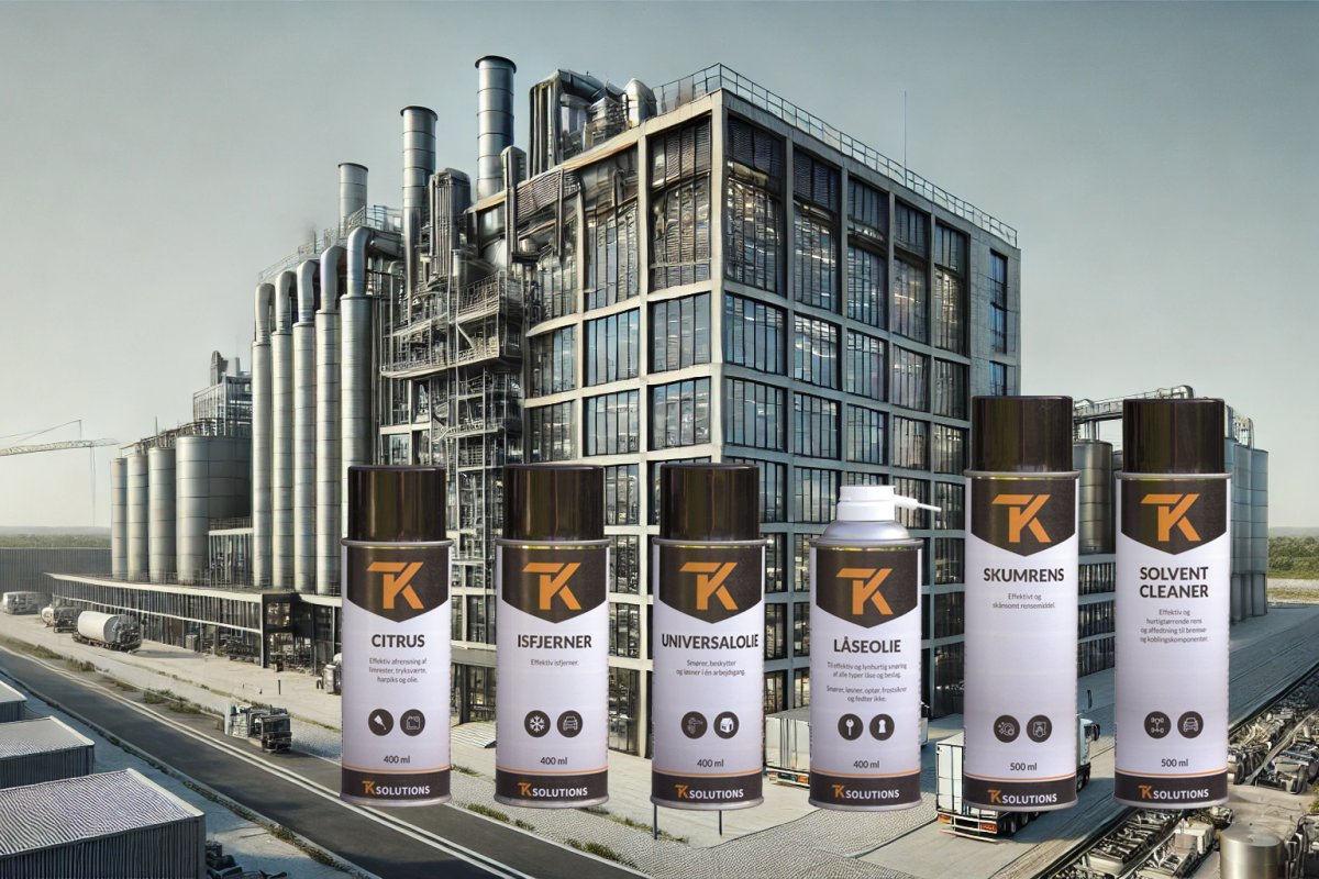 Mød vores nye serie af højkvalitets sprays - Nyheder - TK Solutions ApS