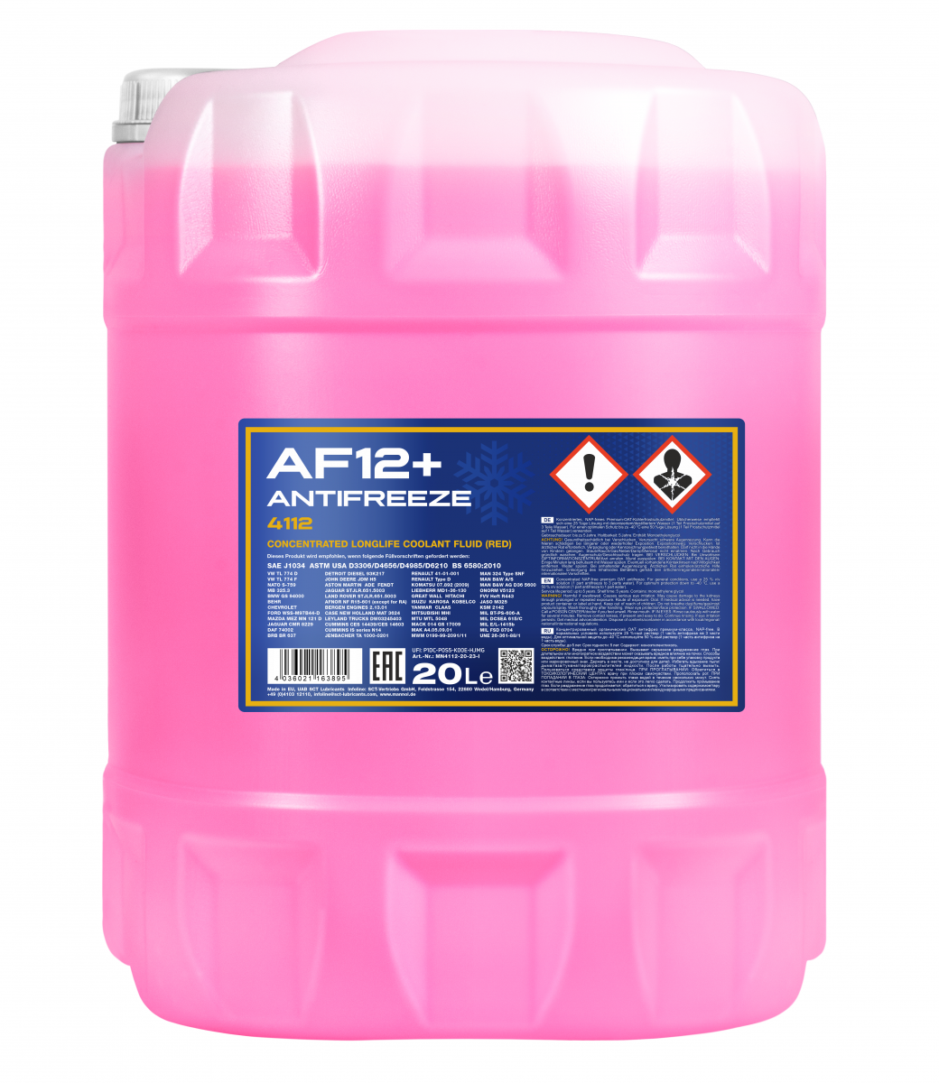 Antifreeze AF12+ Longlife - Olie - TK Solutions ApS