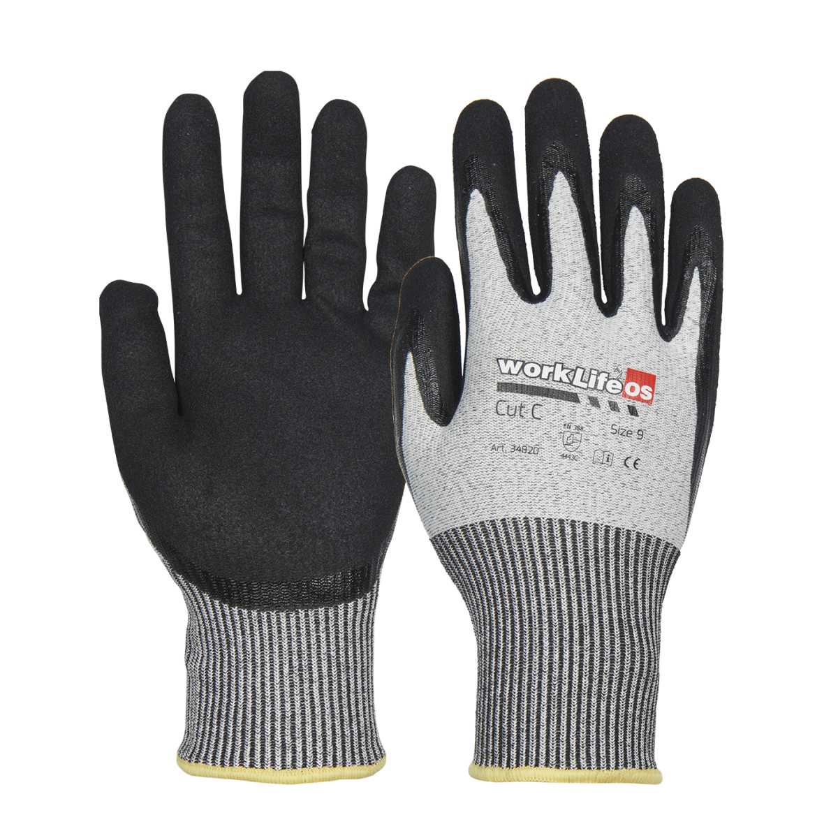 Worklife Cut C skærehandske - Handsker - TK Solutions ApS