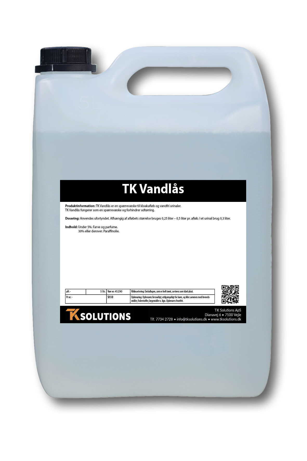 Vandlås - Kemi - TK Solutions ApS